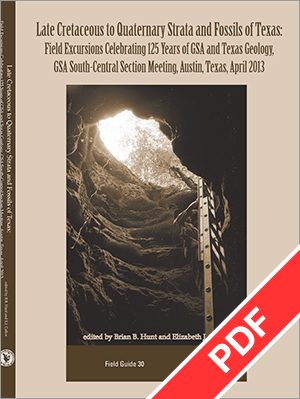 Late Cretaceous to Quaternary Strata and Fossils of Texas – GSA Online ...