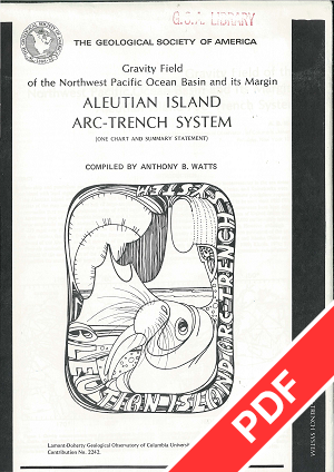 Gravity Field of Aleutian Island Arc-Trench System – GSA Online Store