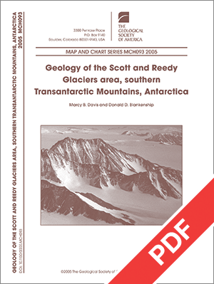 Geology of the Scott-Reedy Claciers Area – GSA Online Store