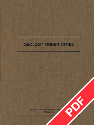 Geology Under Cities – GSA Online Store