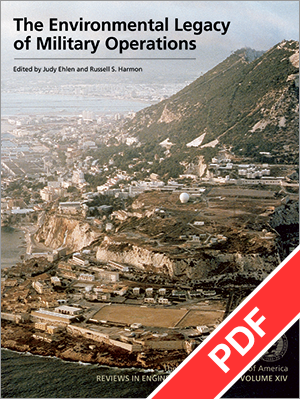 The Environmental Legacy of Military Operations – GSA Online Store