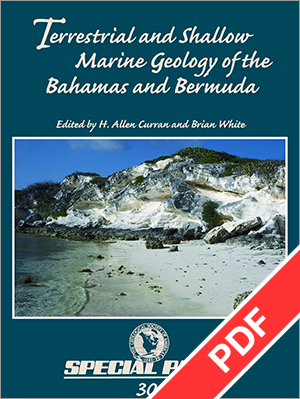 Terrestrial and Shallow Marine Geology of the Bahamas – GSA Online Store