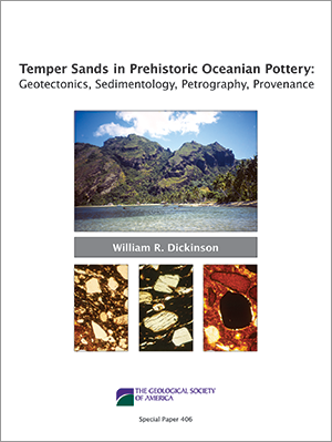 Temper Sands in Prehistoric Oceanian Pottery – GSA Online Store