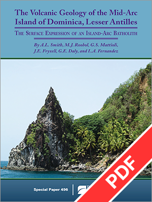 The Volcanic Geology of the Mid-Arc Island of Dominica – GSA Online Store
