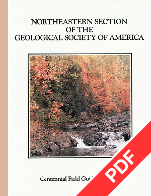 DNAG Centennial Field Guide 5 - Northeastern Section – GSA Online Store