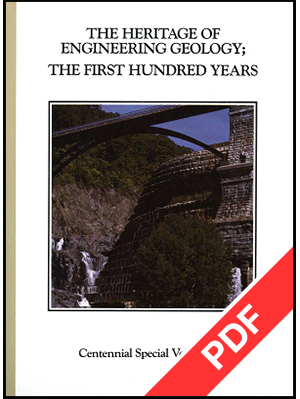 The Heritage of Engineering Geology; The First Hundred Years – GSA ...